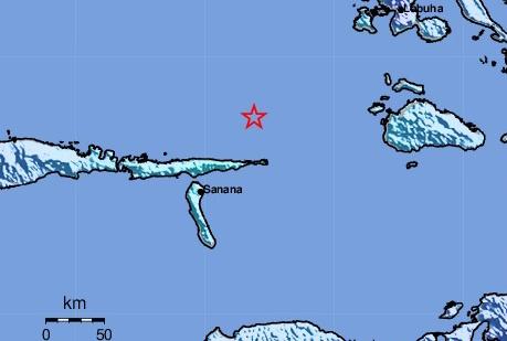 Sanana Kepulauan Sula Kembali Diguncang Gempa Bumi 5.2 Magnitudo, Tidak ...
