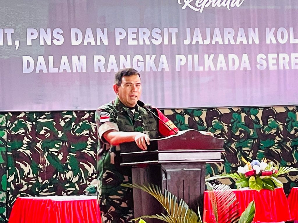 Jelang Pilkada, Prajurit Korem 152 Baabullah Ternate Diingatkan Jaga Netralitas TNI - Kalesang