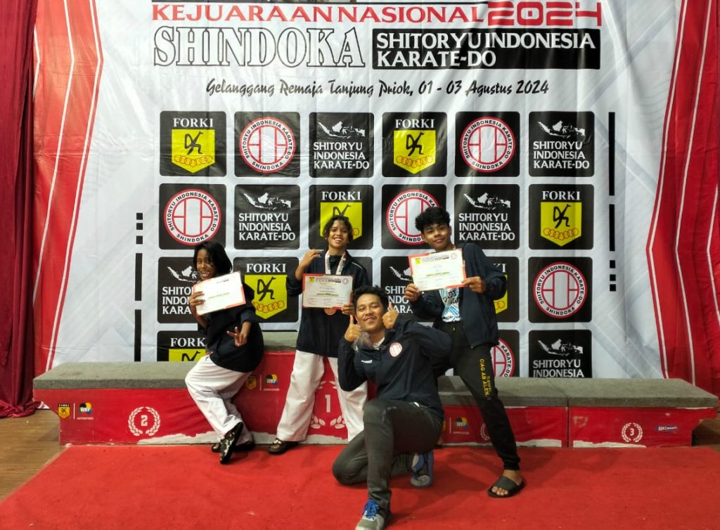 Pertama Ikut Kejurnas Shindoka, Atlit Maluku Utara Sabet Medali ...